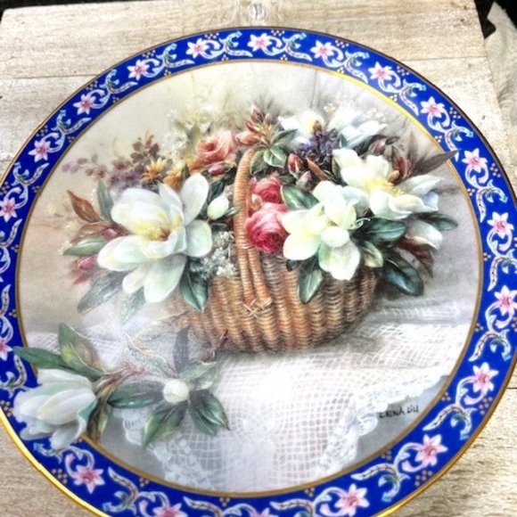 Lena Liu | Accents | Beautiful Southern Lena Lius Magnolia Plate ...